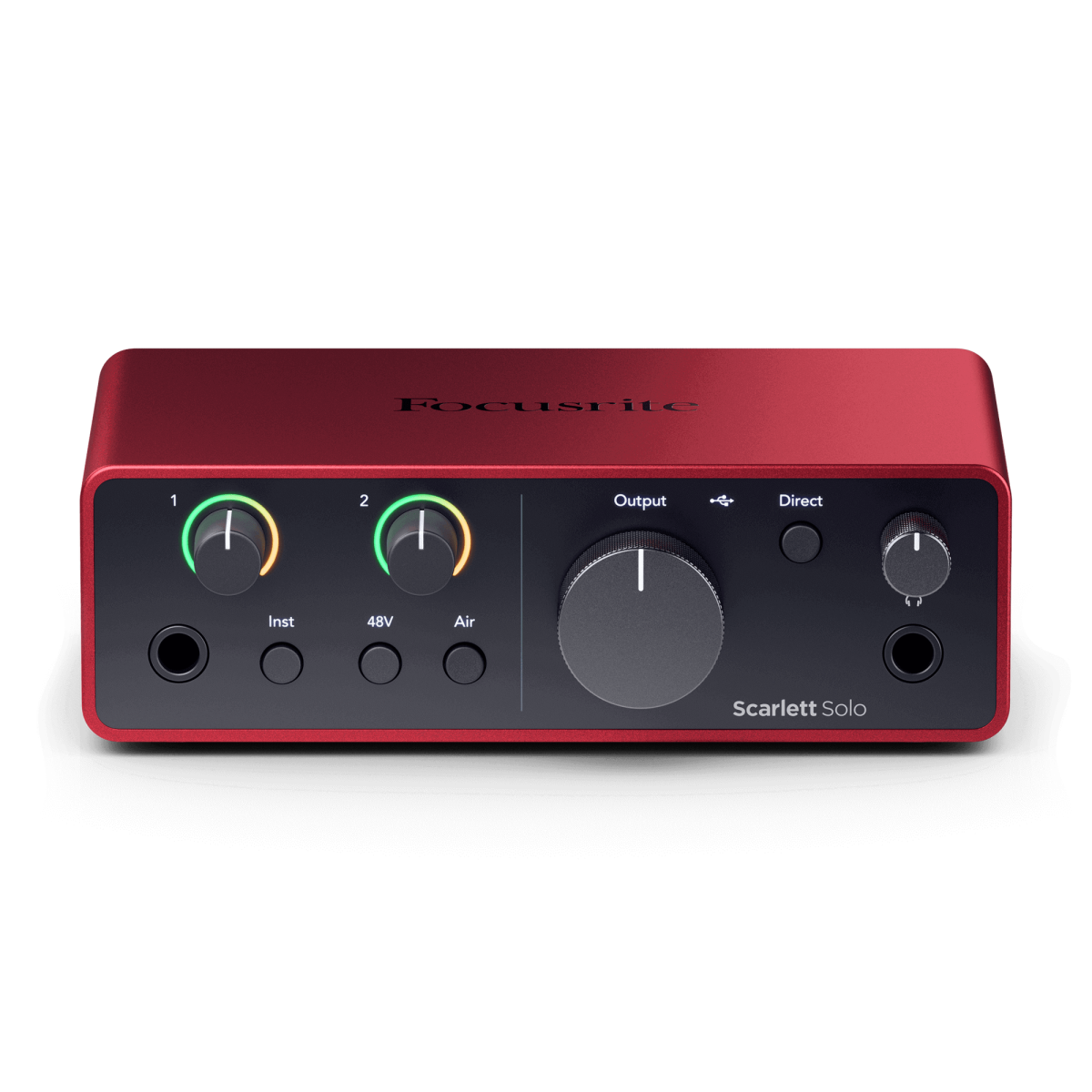 Focusrite Scarlett Solo Gen 4 - Sound card thu âm chuyên nghiệp